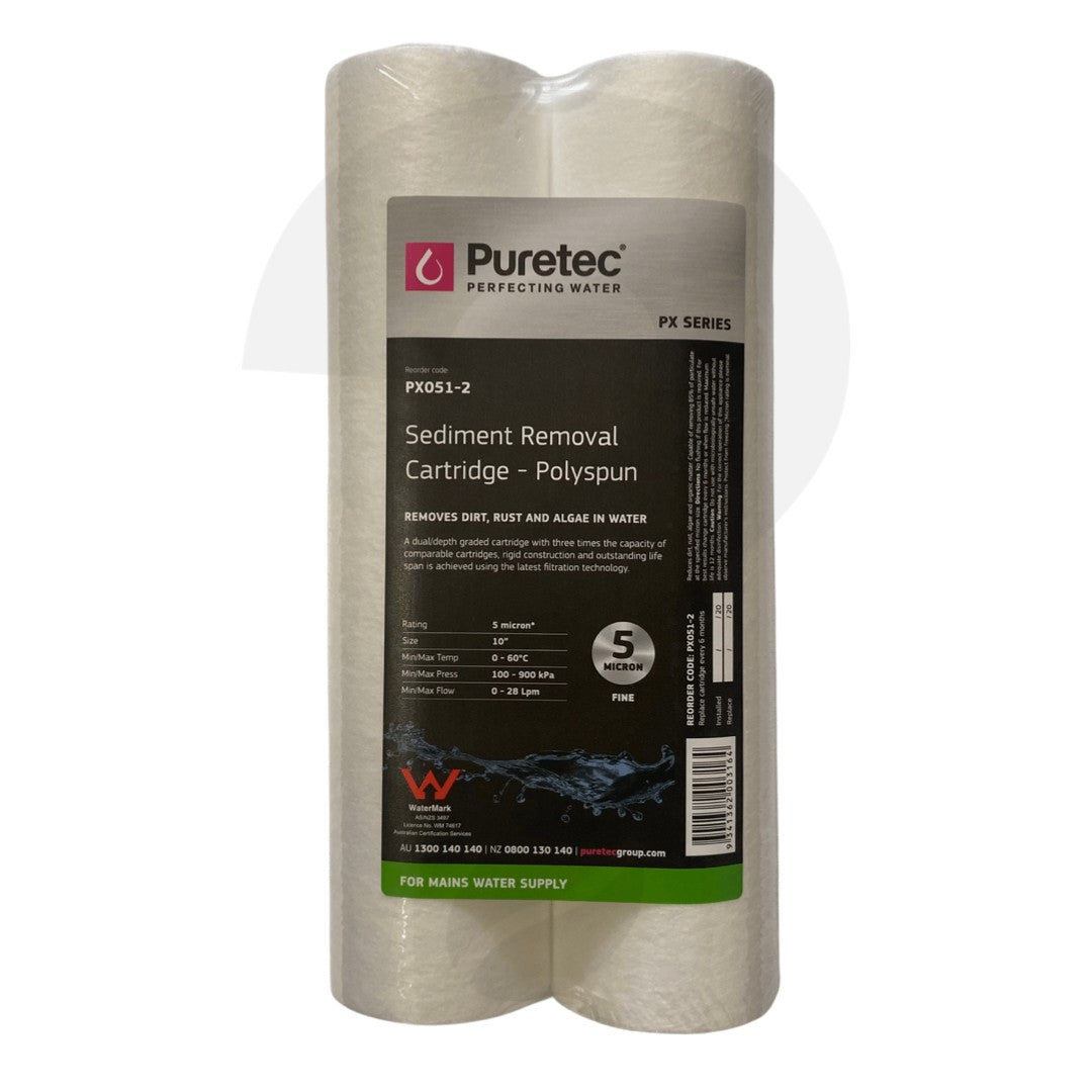 Puretec - Sediment Removal Cartridge - Polyspun. Twin Pack – Unknown ...
